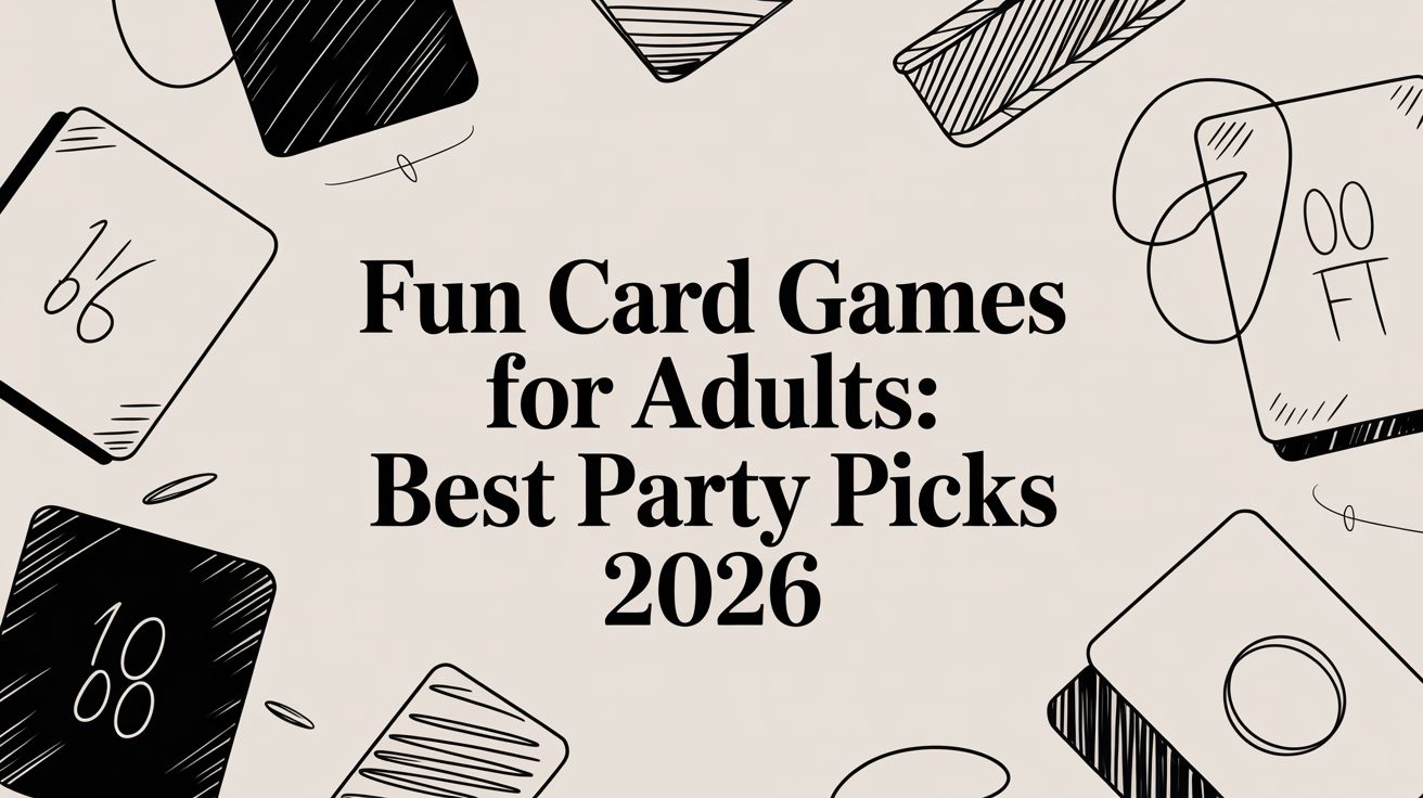 Fun Card Games for Adults: Best Party Picks 2026 – Lost Boy Entertainment